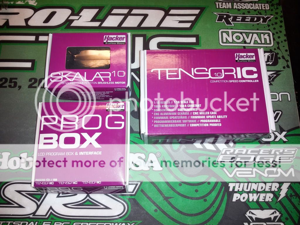 Hacker TensorIC 1/10 esc and Skalar motor - R/C Tech Forums