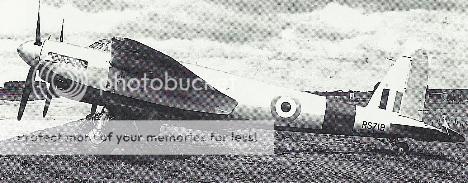 position of target tug winch on post war Mosquito TT.35 - Aircraft Cold ...